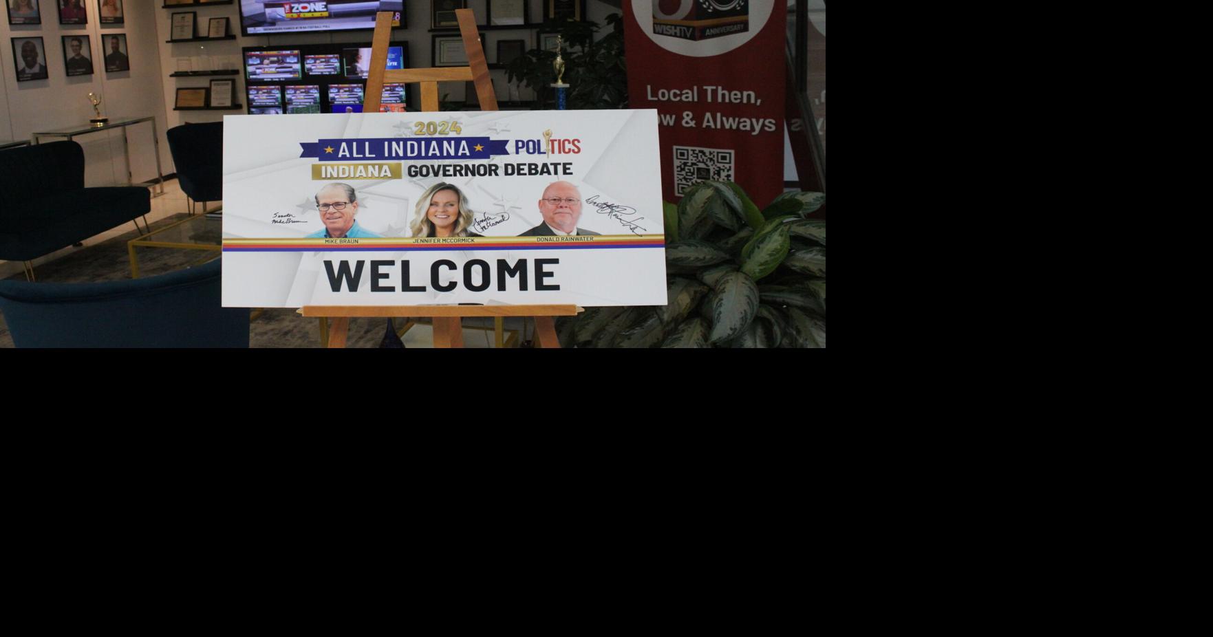 Gubernatorial candidates Braun, McCormick, Rainwater debate | Politics ...