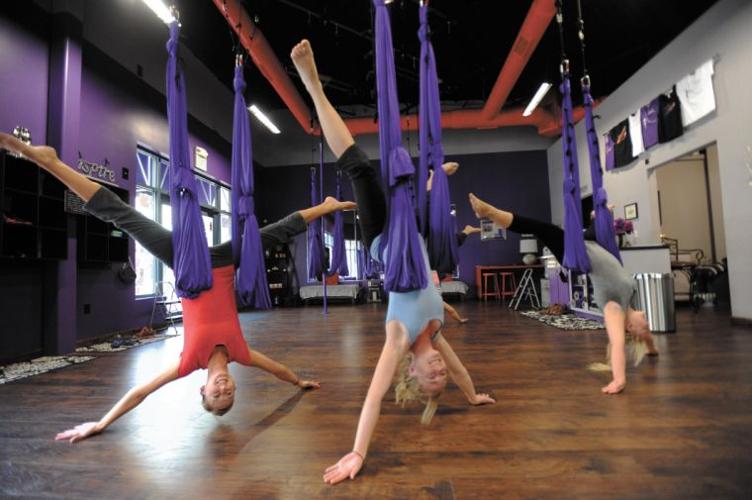 An inside look at aerial yoga at Studio Soar | Features ...