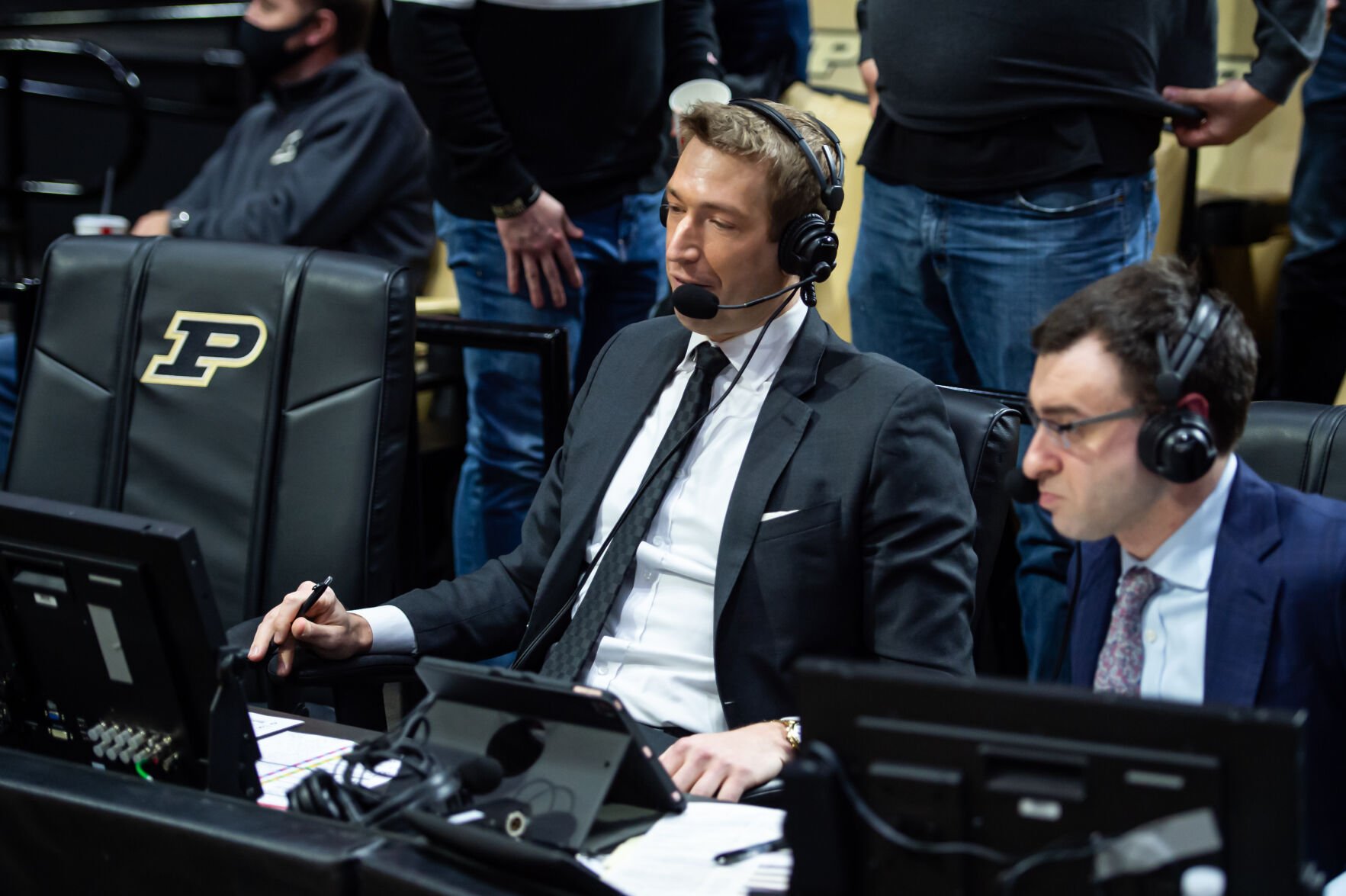 Robbie Hummel calls Olympic basketball | Purdue Exponent | Basketball ...