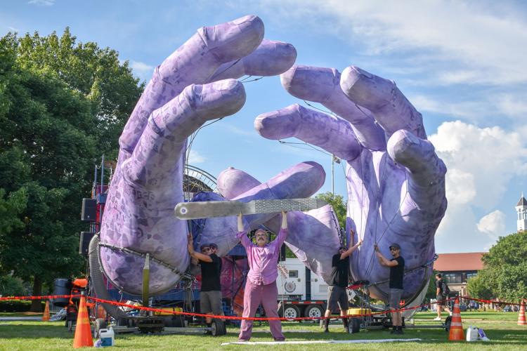 Squonk Opera performs at memorial mall | Campus | purdueexponent.org