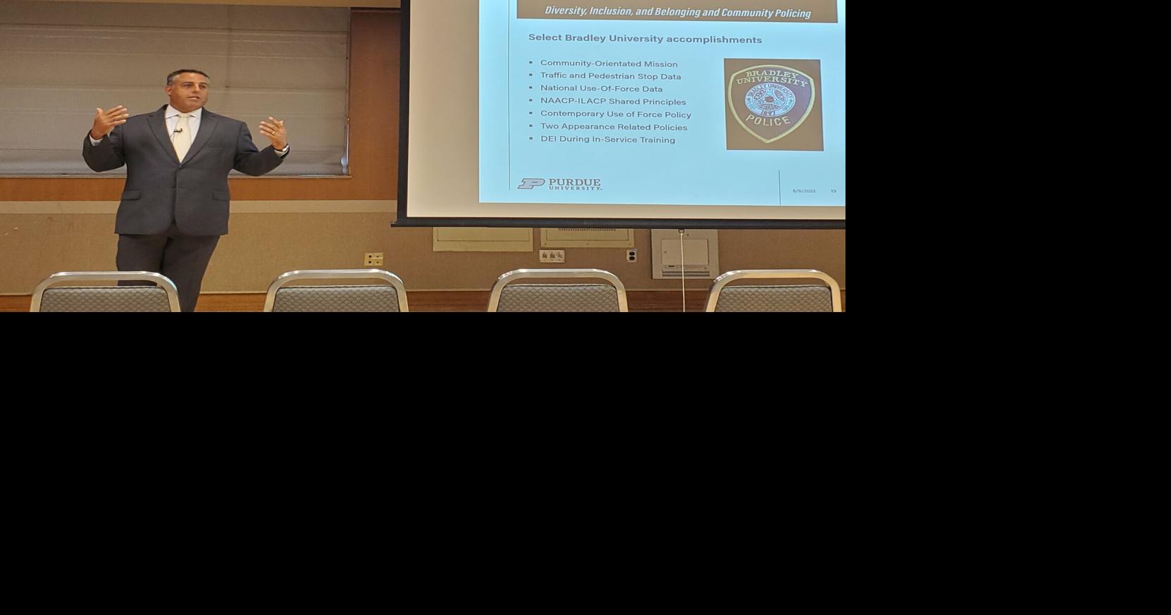 First of three Purdue chief of police candidates proposes more ...