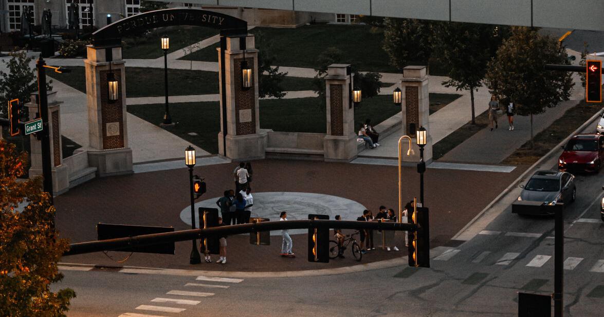 Scenes from Campus: Campus at sunset | Campus | purdueexponent.org