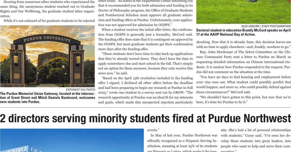 Download Exponent PDF | Campus | purdueexponent.org