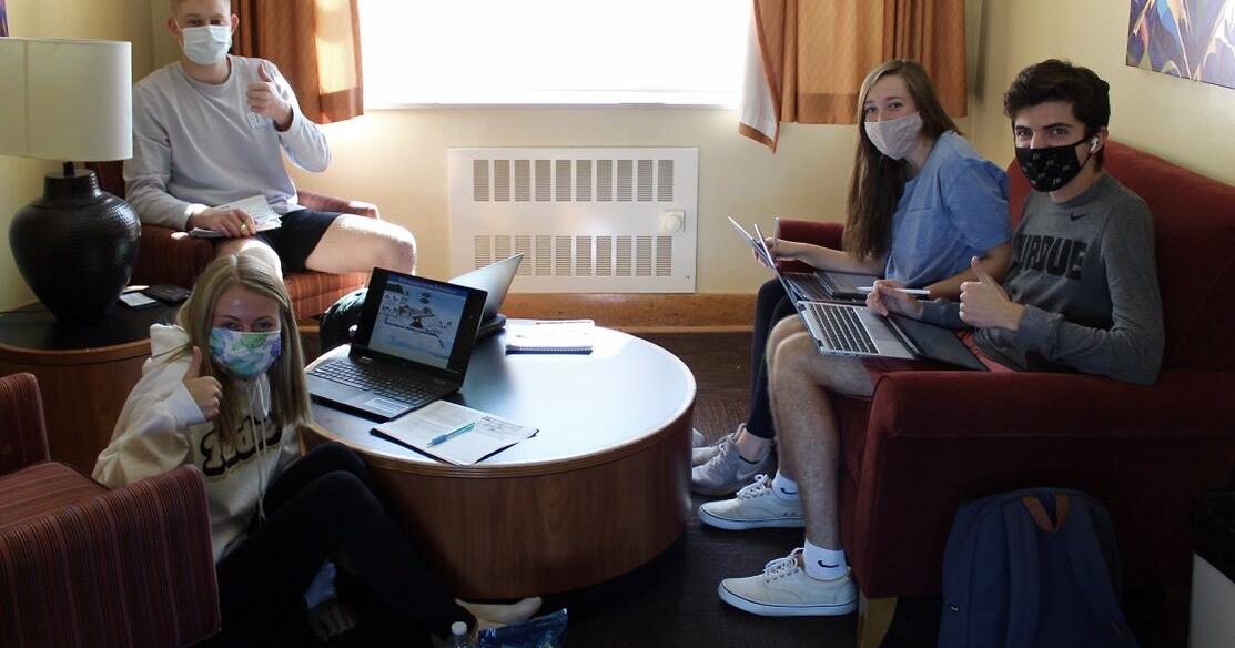 10/13/20 Mask Culture, Group | Campus | purdueexponent.org