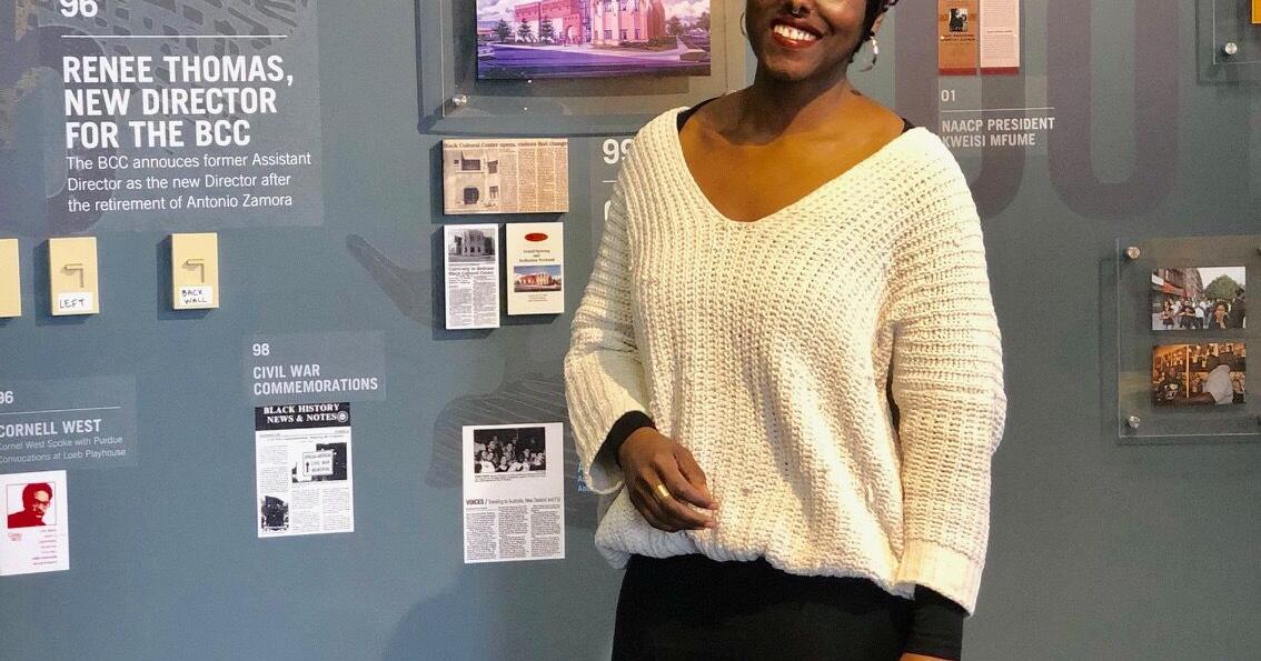 4/11/21 Danicia in timeline room | Campus | purdueexponent.org