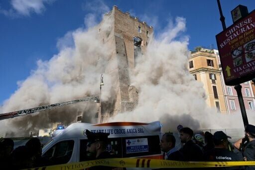 Medieval tower collapse adds to Italy's workplace toll | National ...