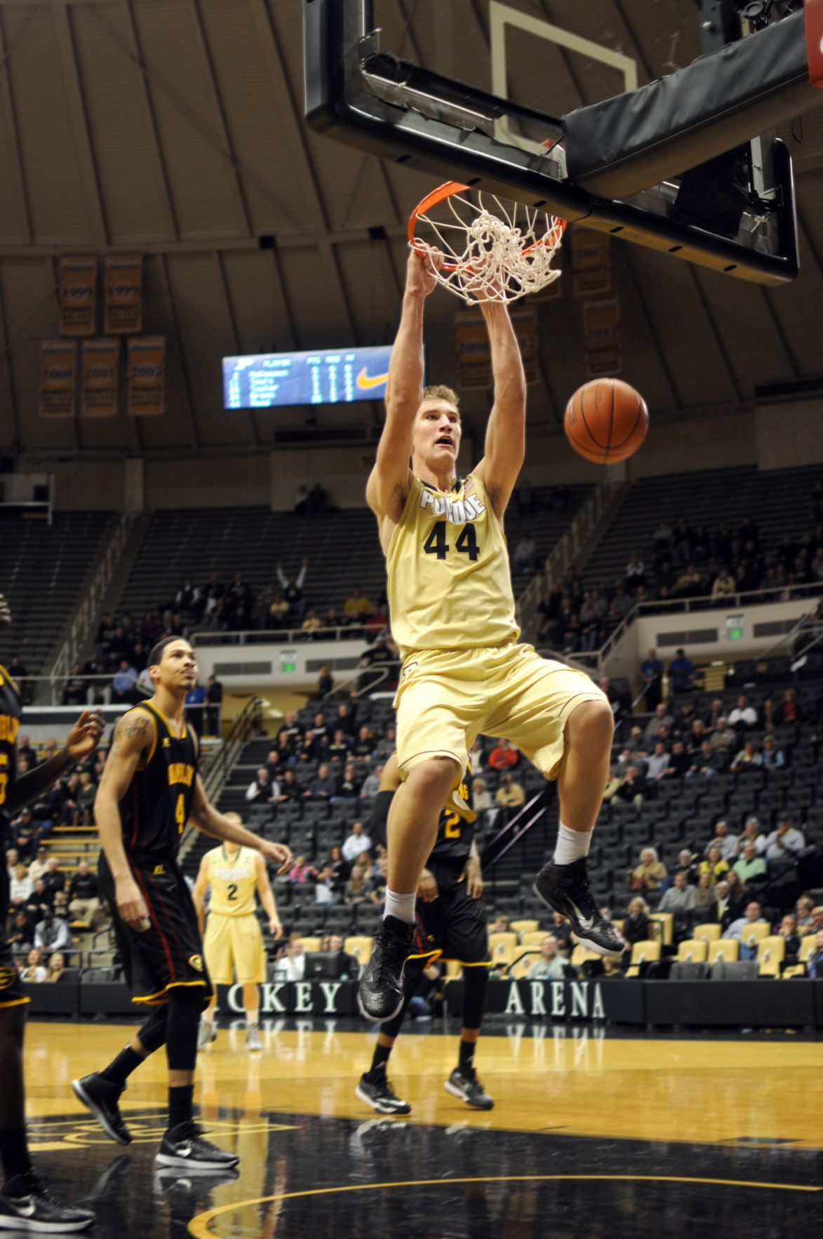 Purdue Basketball: Boilermaker's Haas proves too much for Grambling ...