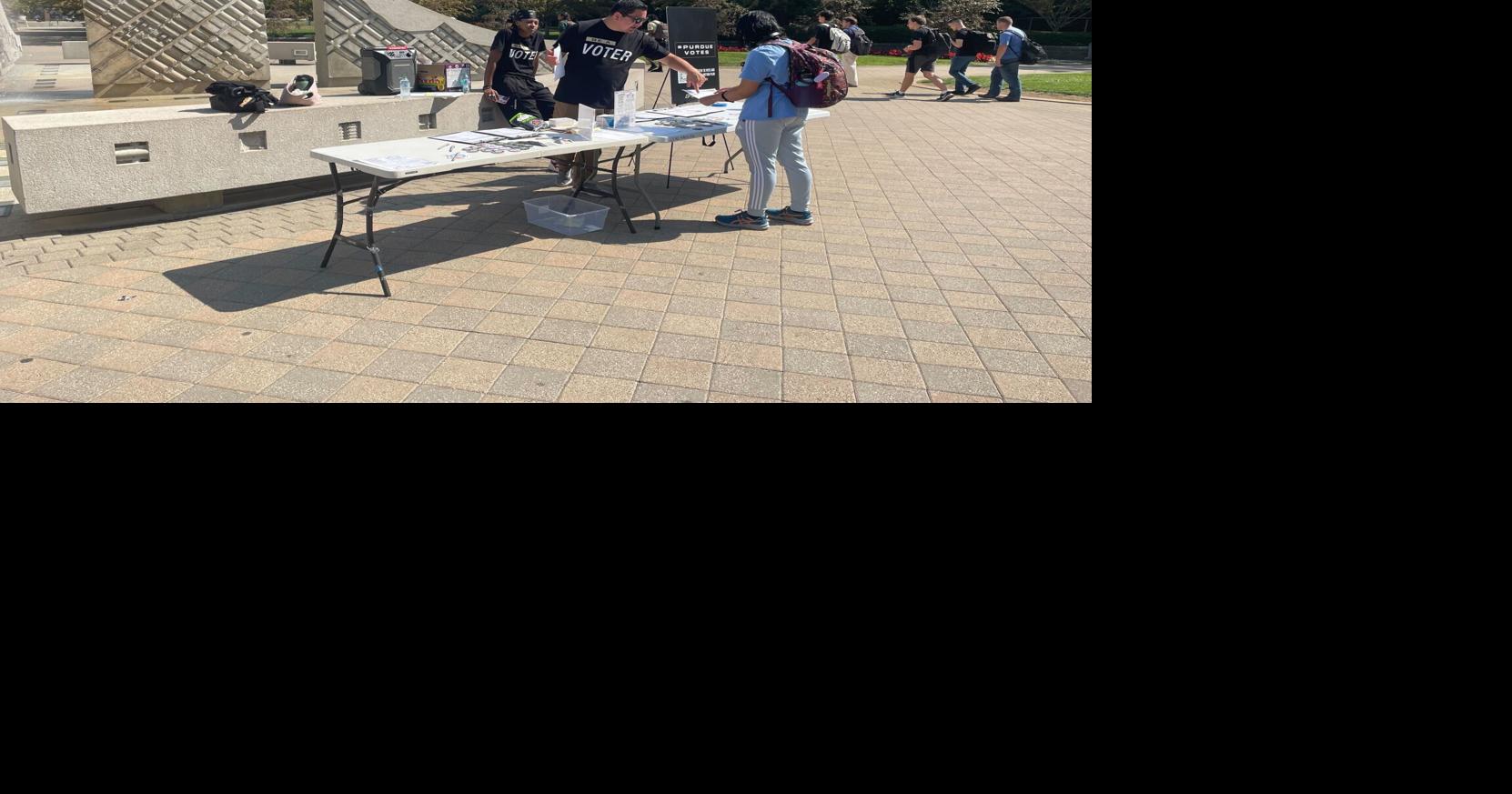 Voter Registration Day at Purdue University | Campus | purdueexponent.org