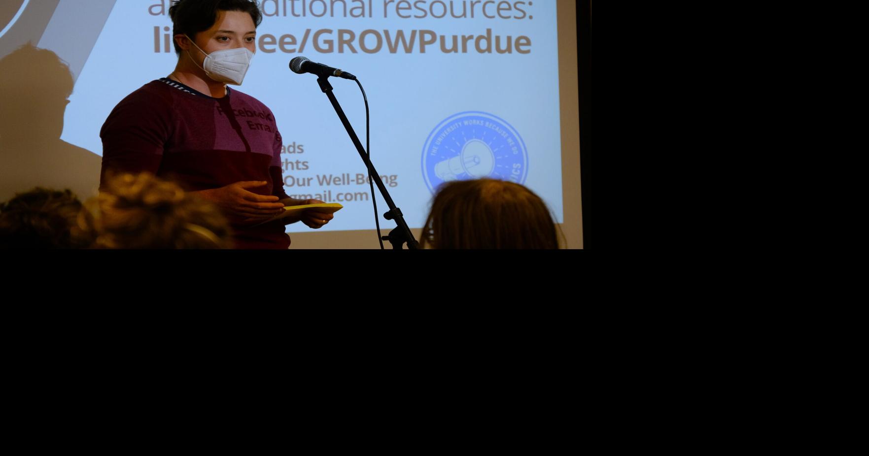 Speak Out for $15/hr Open Mic, Rob Weiner | Campus | purdueexponent.org