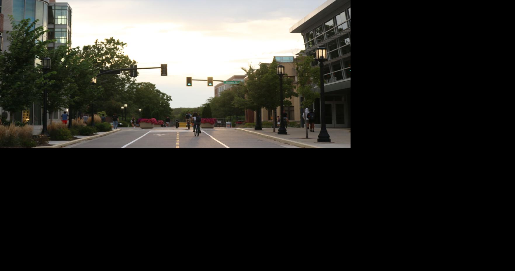 Scenes from Campus: Campus at sunset, Third street | Campus ...