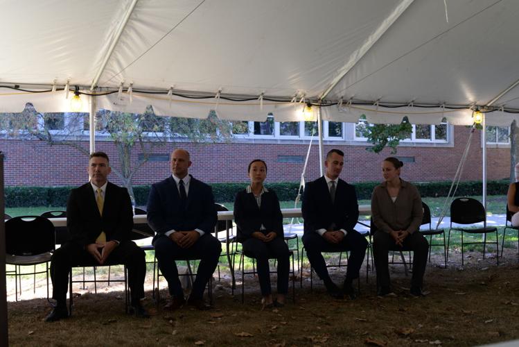 Officers honored for saving student's life, five sworn in | Campus ...