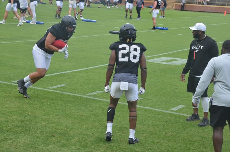 Bright lights, big hits: A look at Purdue's first summer practice ...