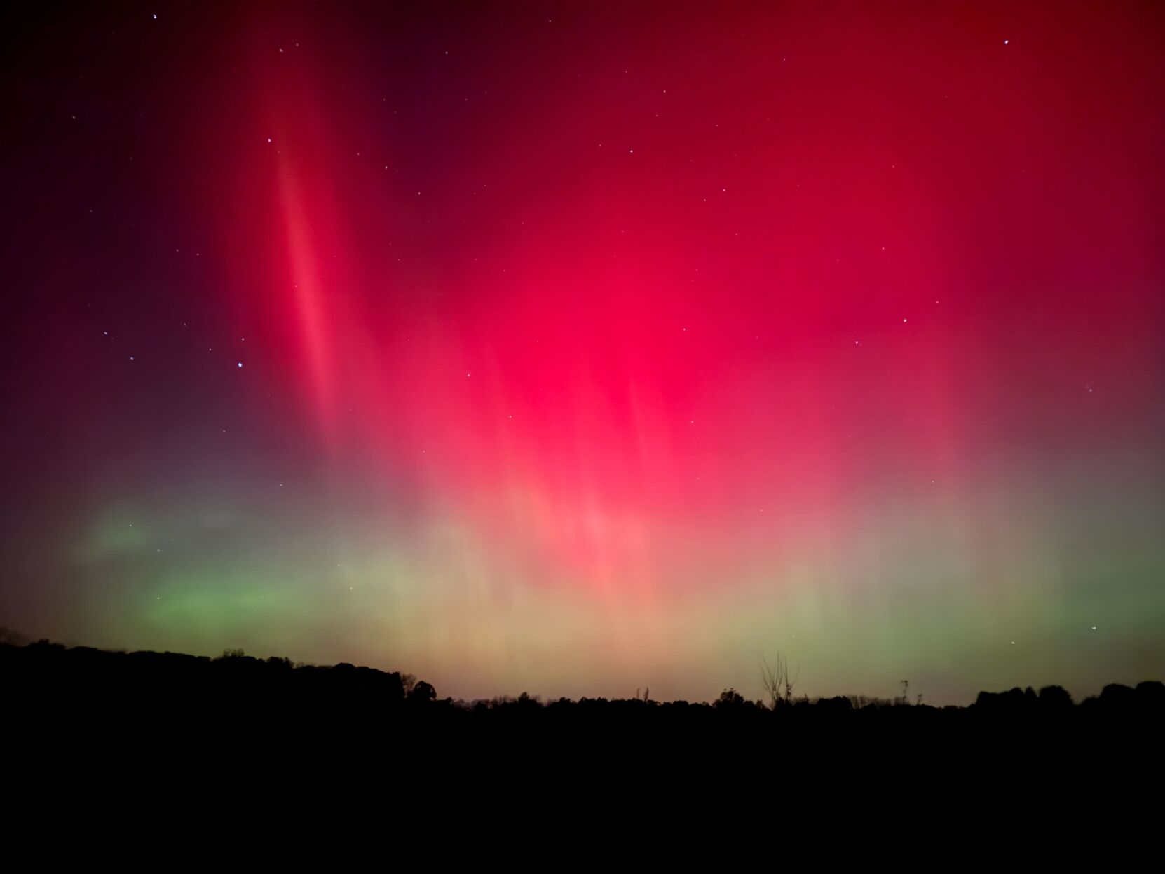Purdue students gather to see Northern Lights from campus | Campus ...