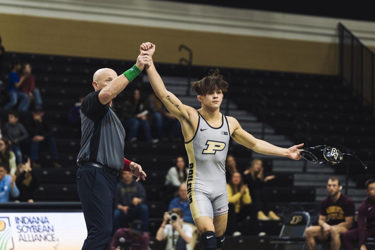 Purdue wrestling wraps up 2024 with win at Cleveland State | Wrestling ...