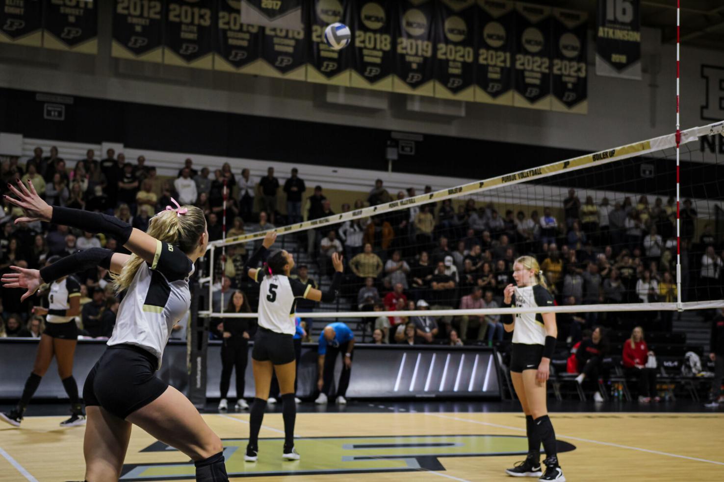 Purdue volleyball dominates Ball State Cardinals | Volleyball ...