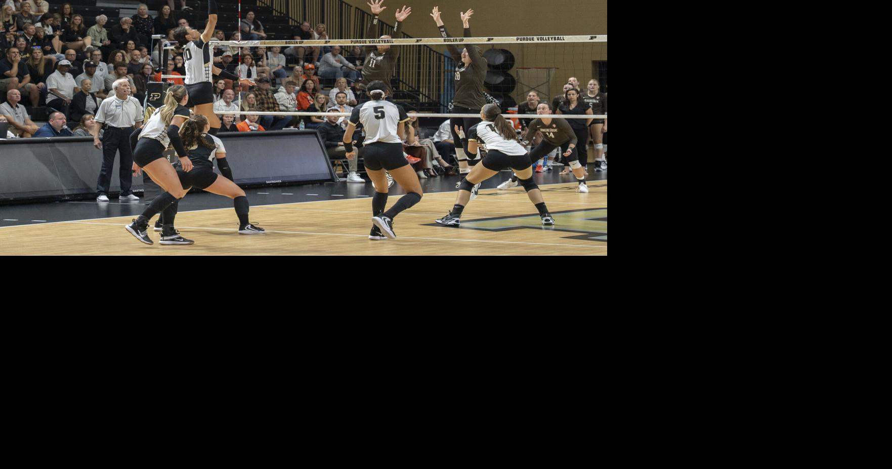 Purdue volleyball picks up first sweep of the year | Volleyball ...