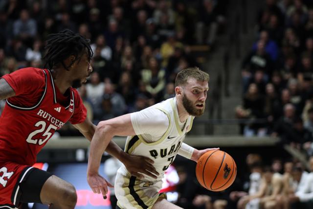 Purdue rains 3’s against Rutgers, bids farewell to Furst | Basketball ...