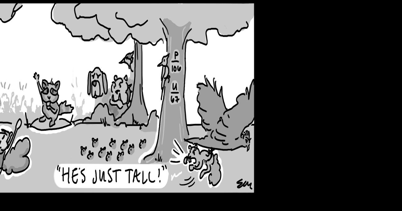 Topher the Campus Squirrel - Ellouise Moehring 03/28/2024 | Comics ...