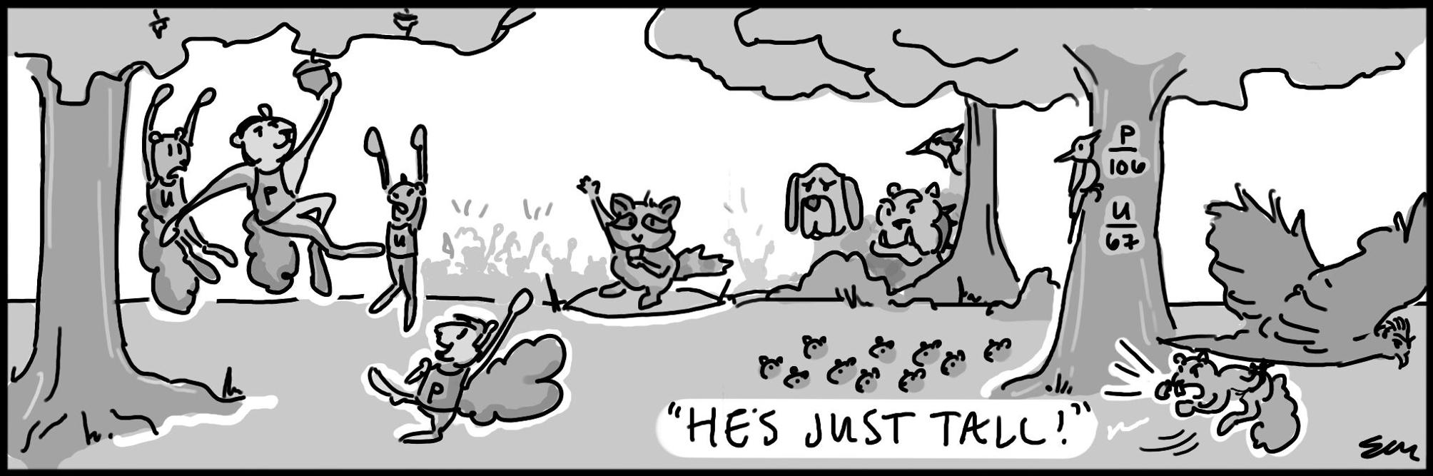 Topher the Campus Squirrel - Ellouise Moehring 03/28/2024 | Comics ...