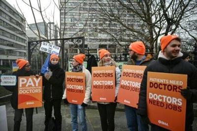 Doctors in England go on strike for 14th time | National ...