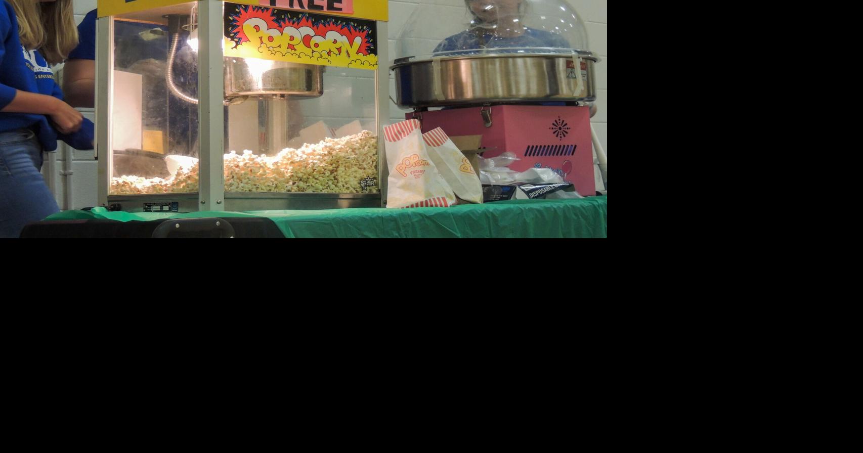 9/27/23 PSUB hosts Pep Rally Tailgate, Popcorn machine | Campus ...