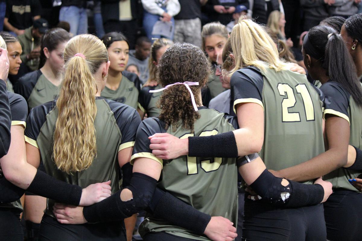 Purdue’s reigns victorious against the Hawkeyes | Volleyball ...