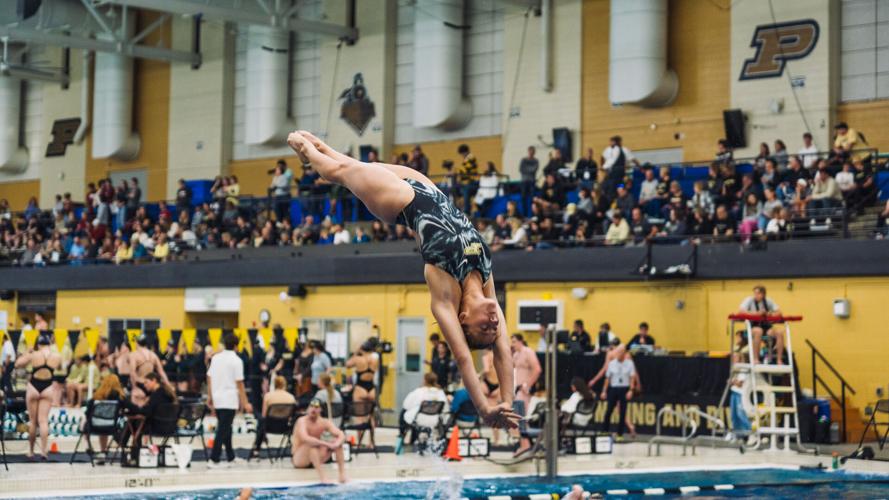 Boilers dominate in first home swim meet of the season | Sports ...