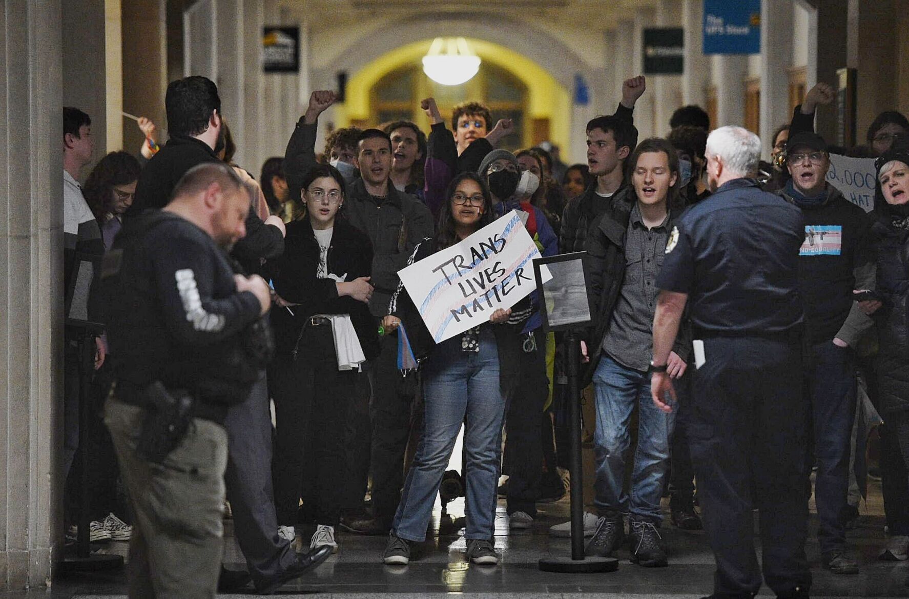 Michael Knowles speaks at Purdue while protesters advocate for ...