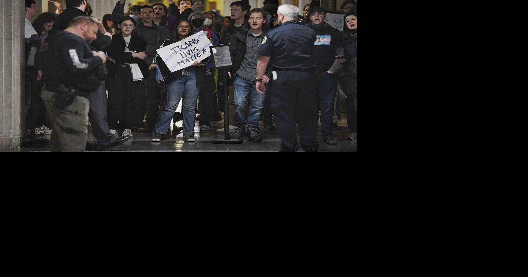 Michael Knowles speaks at Purdue while protesters advocate for ...