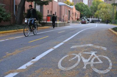 Campus bike lanes to undergo redesign | City | purdueexponent.org