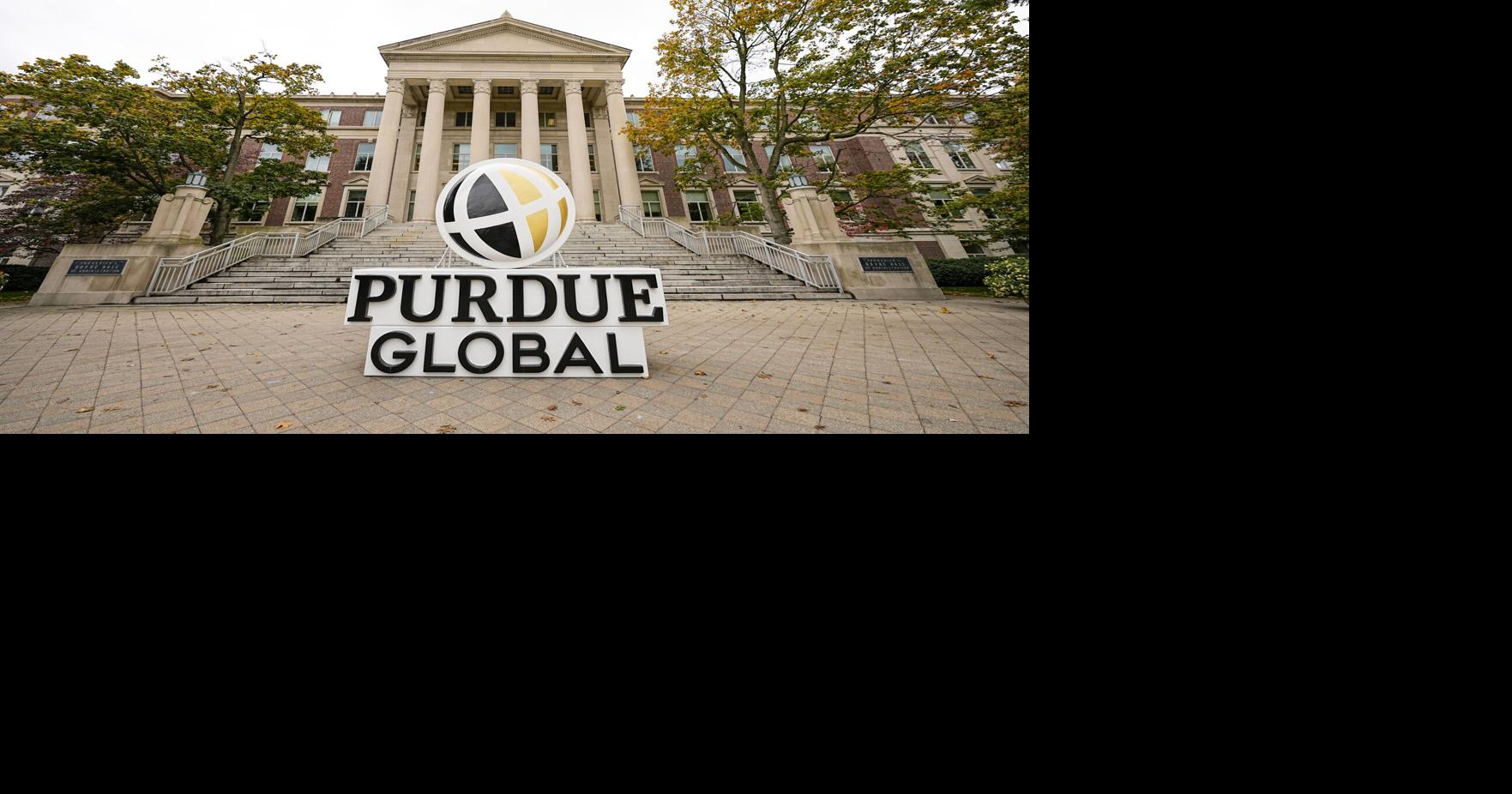 10/20/23 Purdue Global, Hovde wide logo | Campus | purdueexponent.org