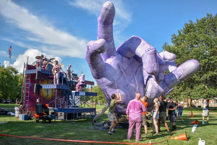 Squonk Opera performs at memorial mall | Campus | purdueexponent.org