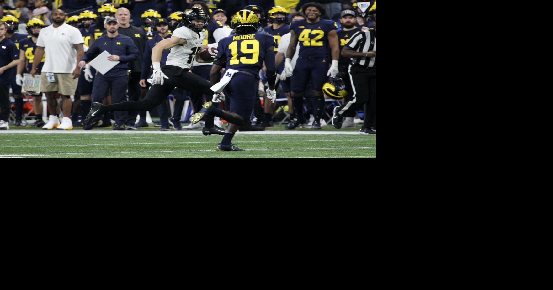 Purdue football falls to Michigan 43-22 in Big Ten Championship game ...