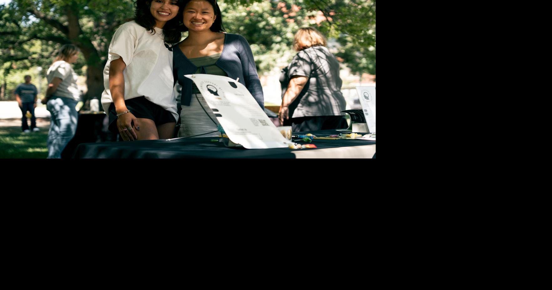 9/1/23 Hannah Carreon and Audrey Middaugh explain the exhibit | Campus ...