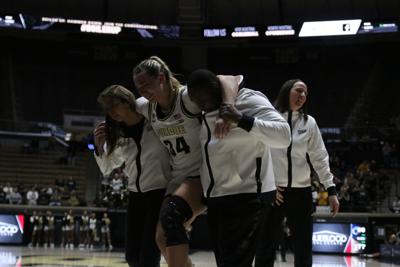 Women's basketball senior Harper says she tore ACL against Penn State ...