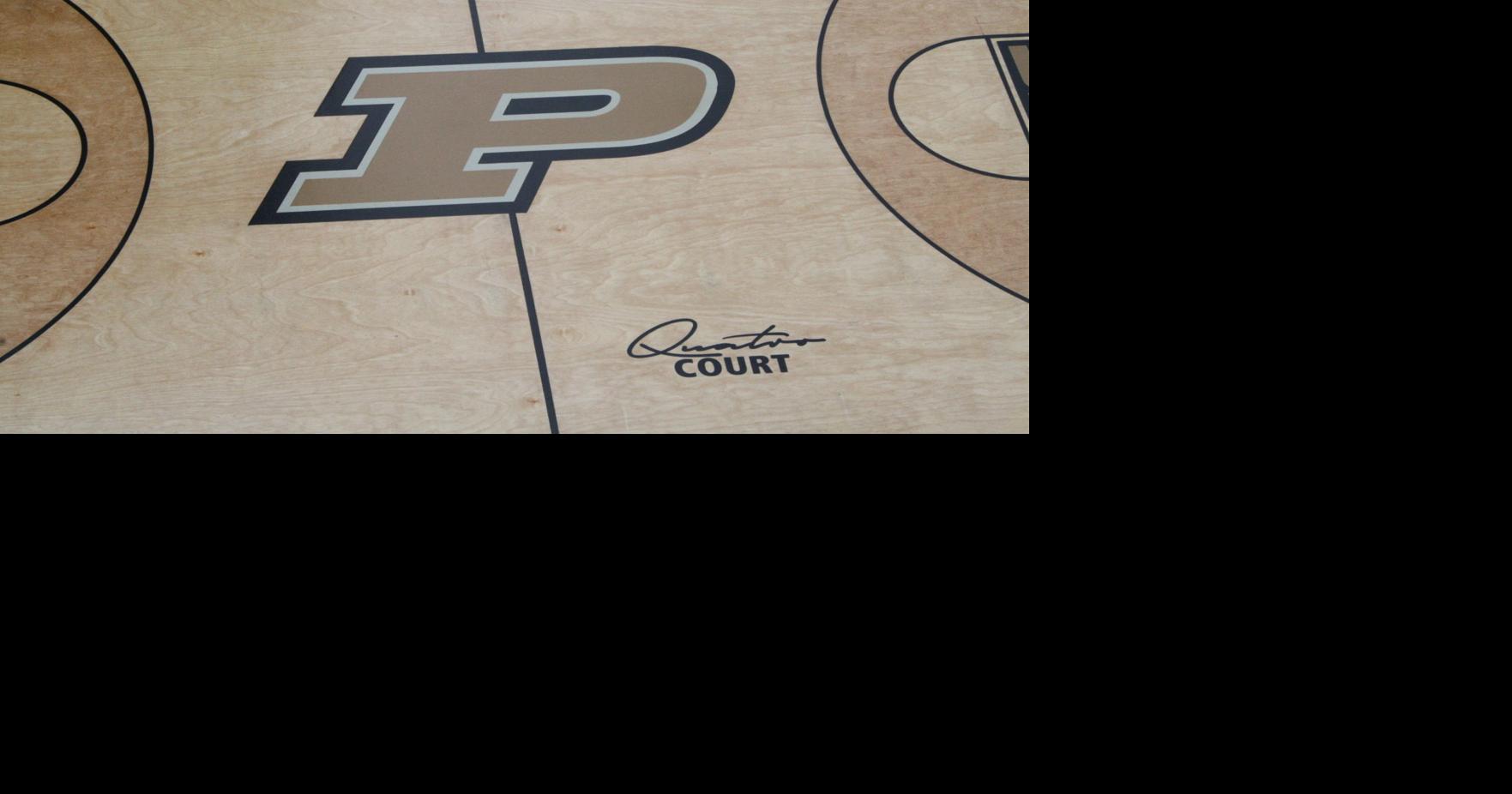 Purdue students create table resembling Mackey court | Campus ...