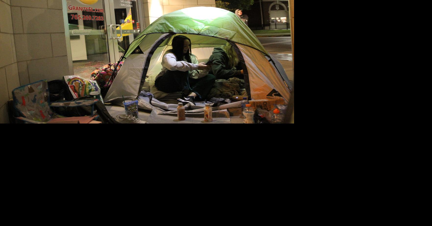 Students camp outside Granite for 2024-2025 leases | Campus ...