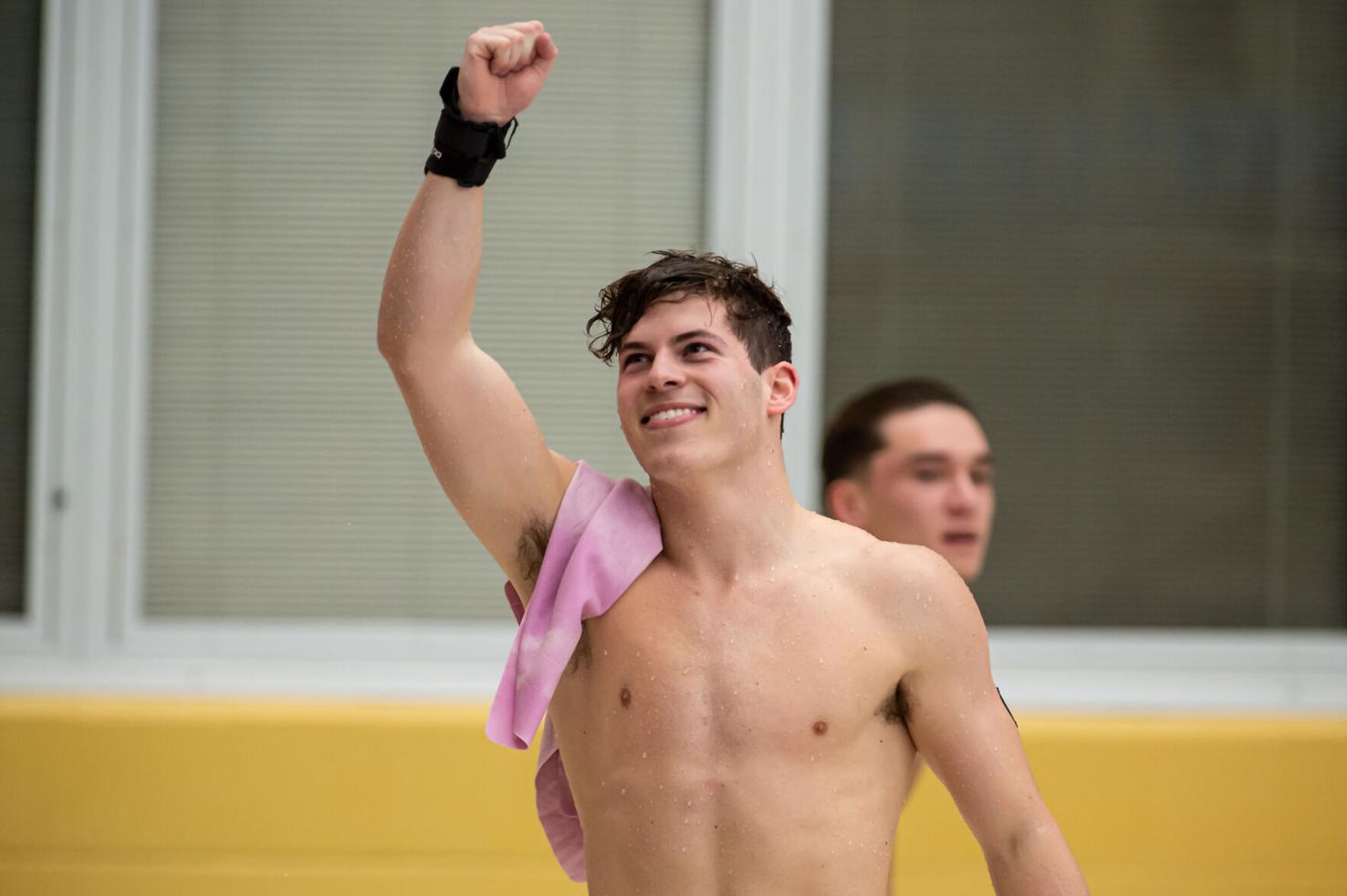 Rzepka sweeps springboard | Swimming And Diving | purdueexponent.org
