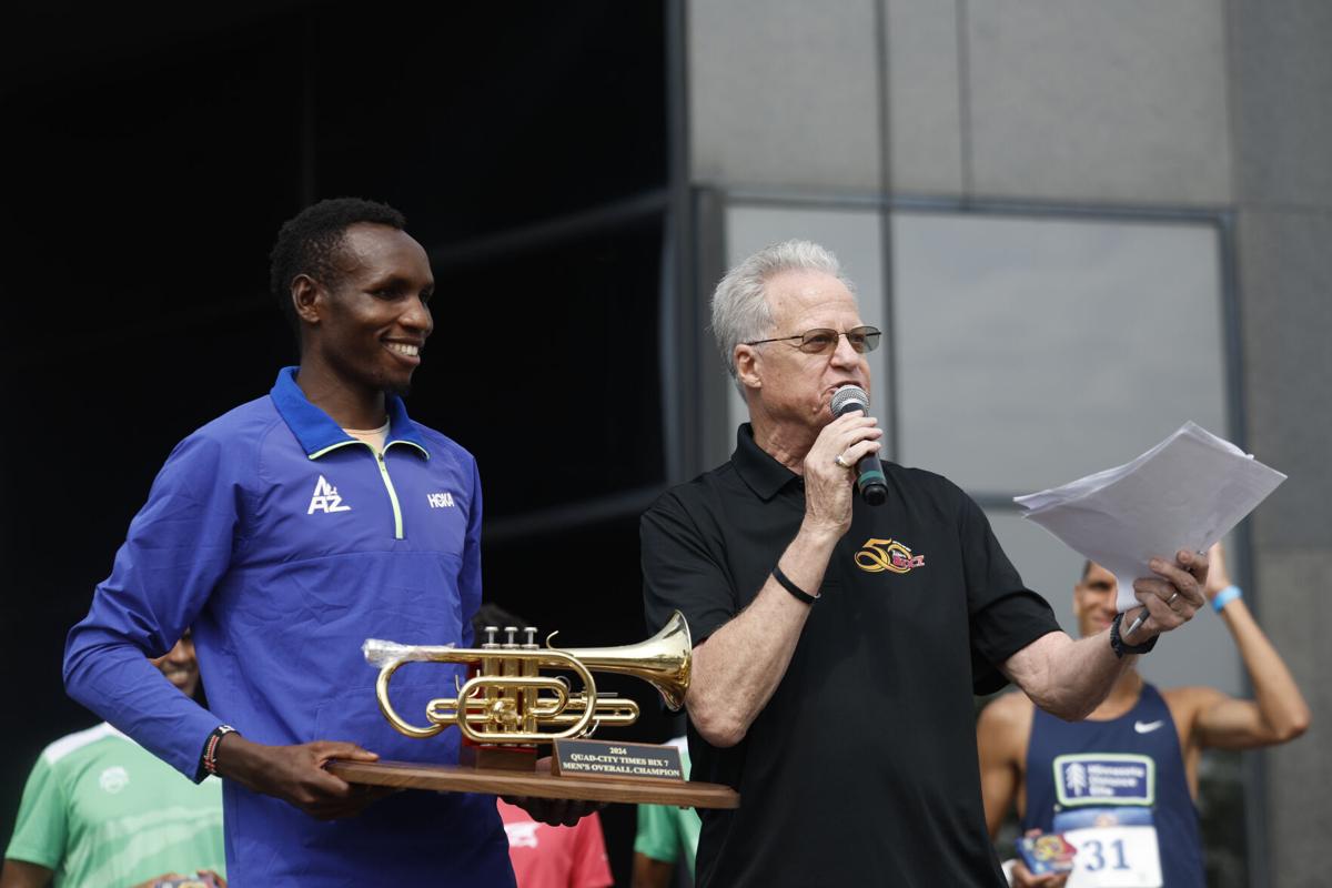 Wesley Kiptoo runs away with men's title in 2024 Bix 7