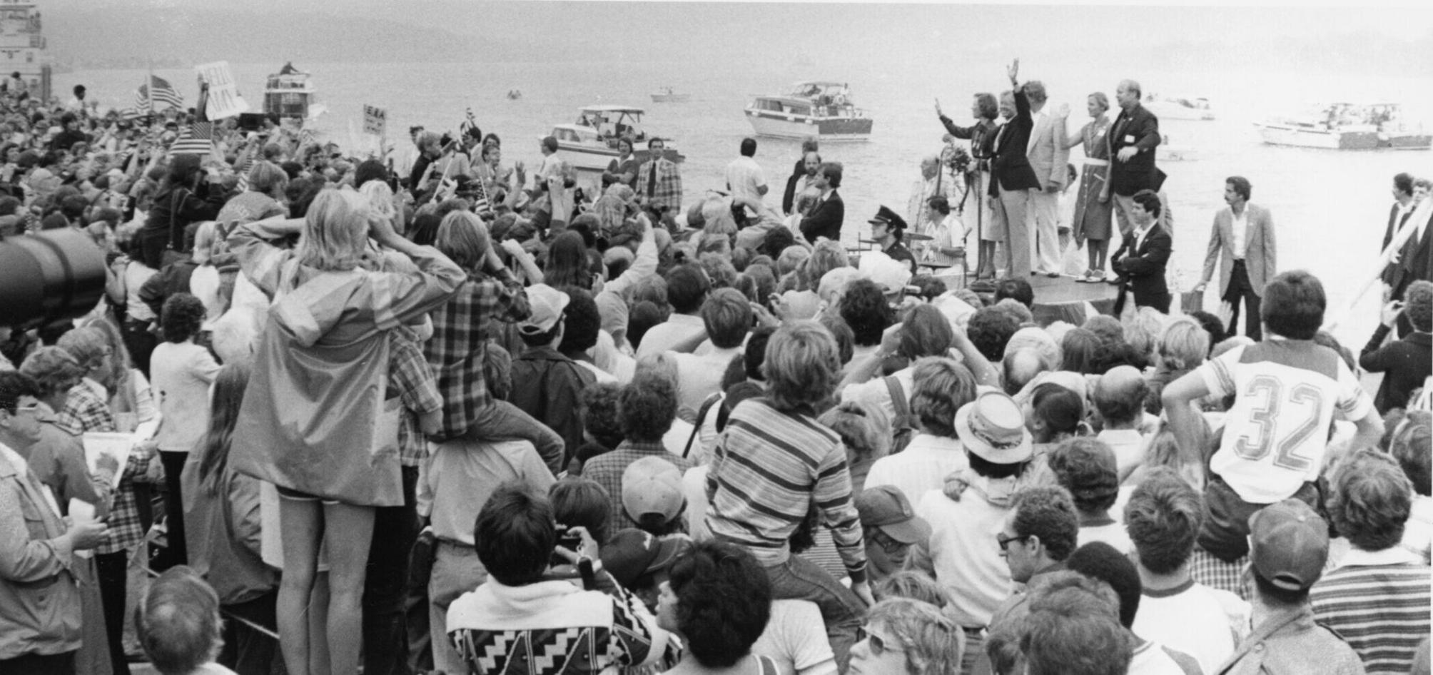 Through the Years in photos: President Jimmy Carter's visits to the ...