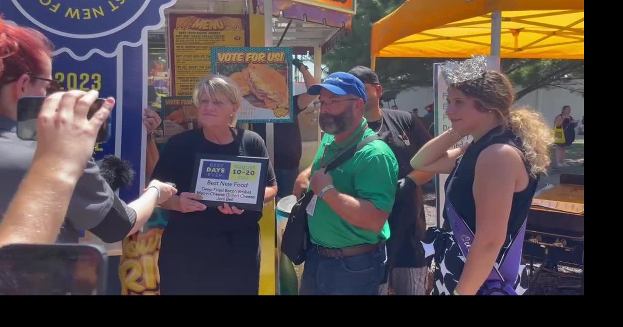 Joni Bell wins the 2023 best new State Fair food