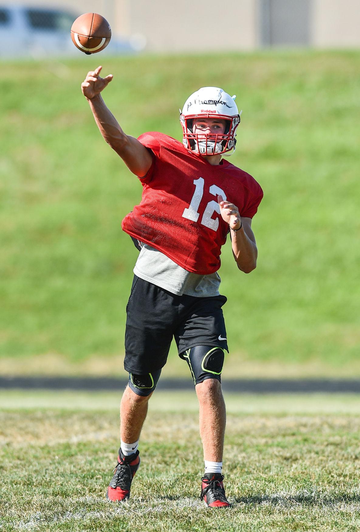 Photos: Davenport West Falcons hold football practice