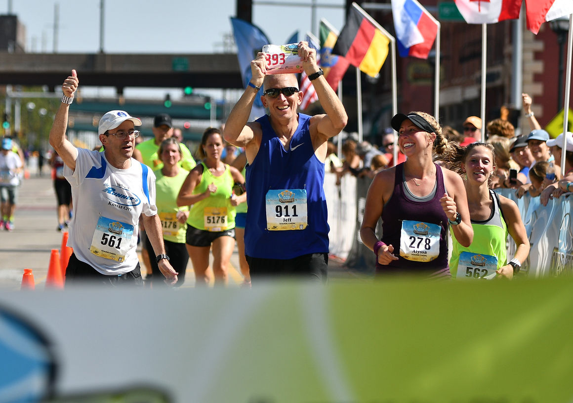 Heart-attack victim returns to run QC Marathon