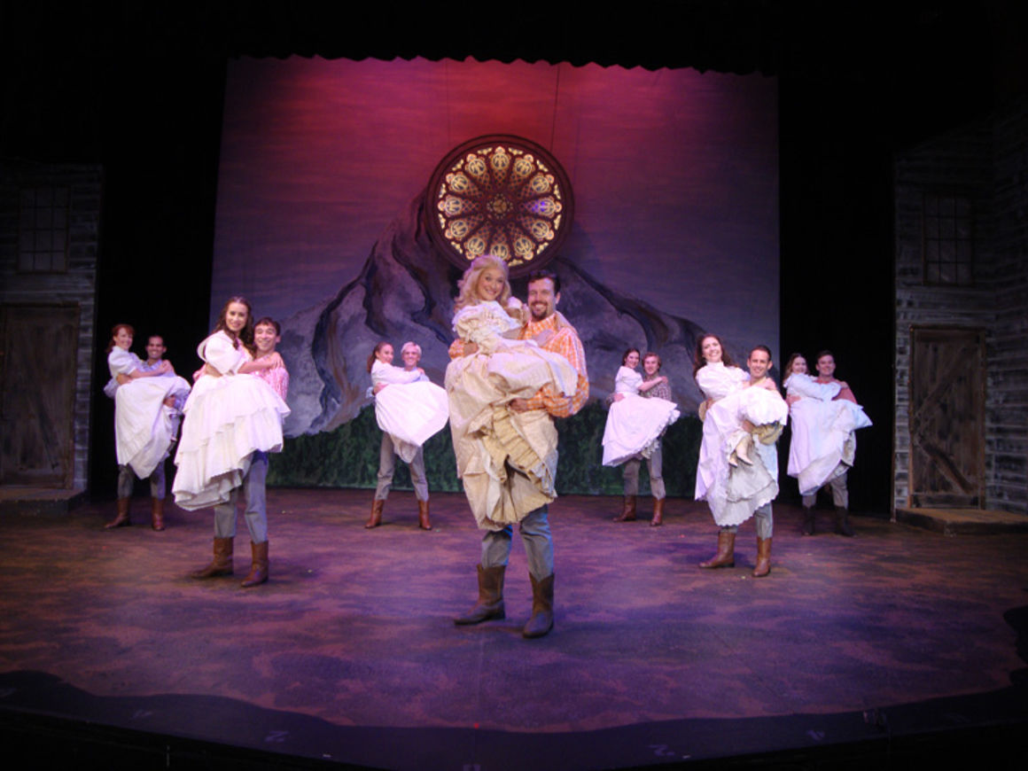 Energetic Circa cast delights in joyful 'Seven Brides'