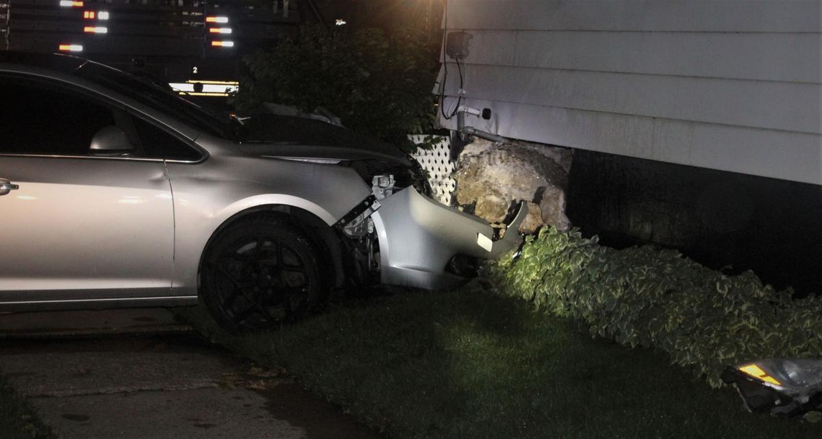 UPDATE: Car hits house, causes gas leak, causes traffic closure ...