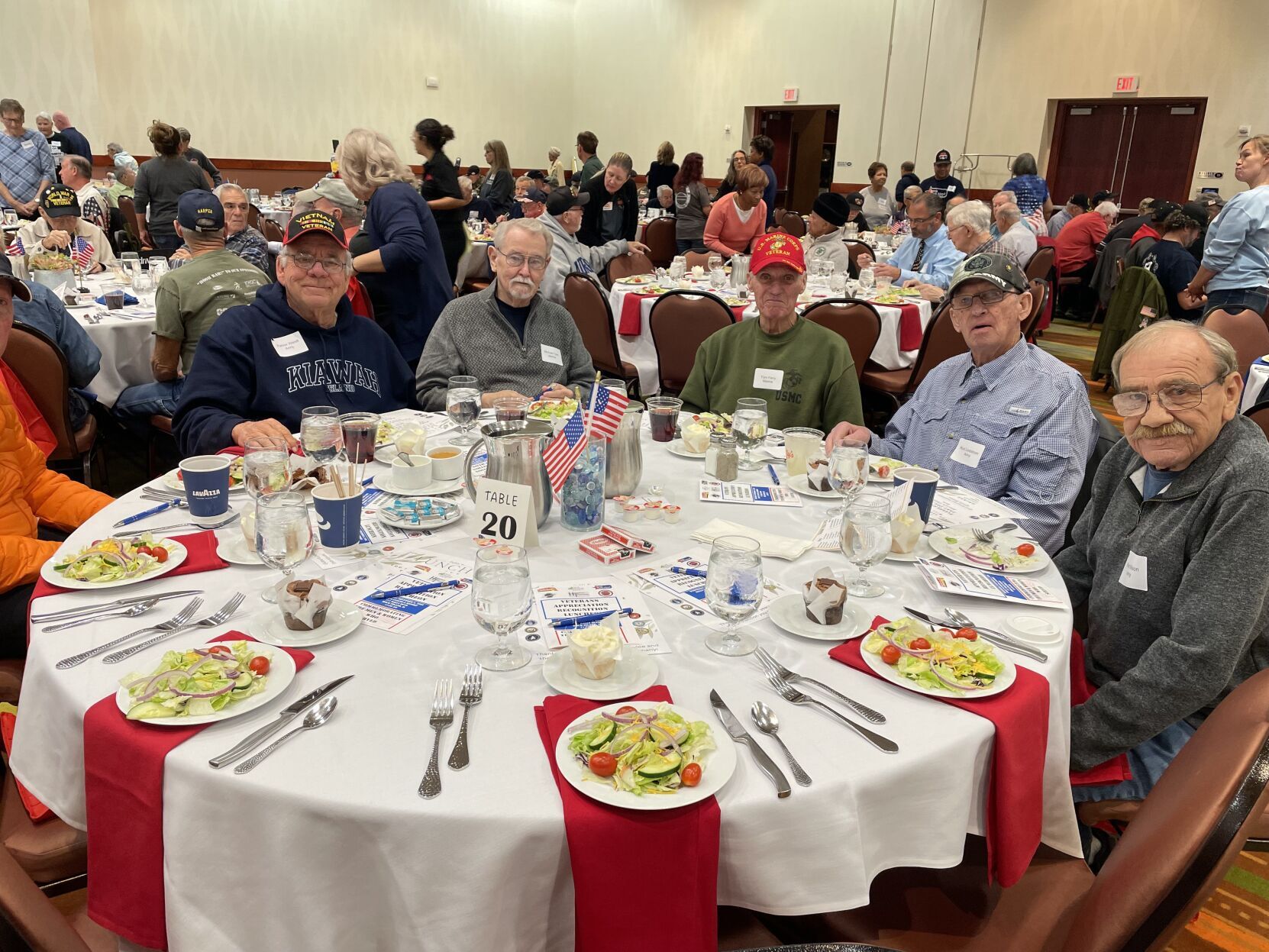 Moline Township Activity Center Veterans Day luncheon and programs