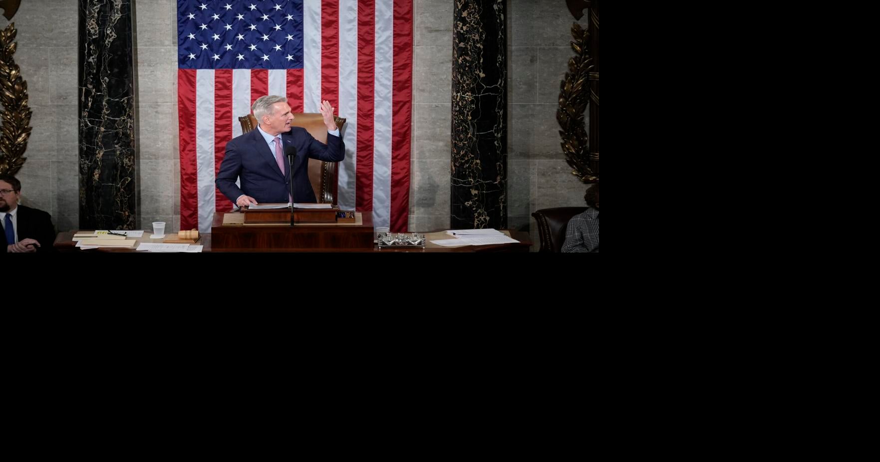 Photos: Scenes from historic speaker vote of 118th Congress