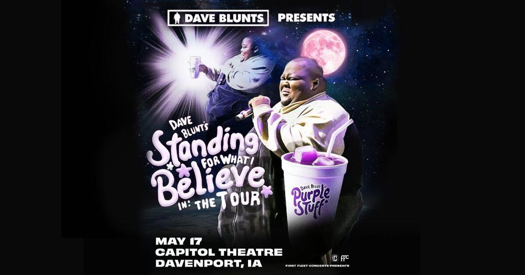 Dave Blunts cancels tour, including Davenport show