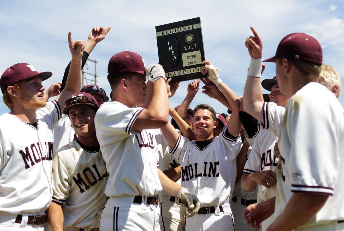 Big 7th inning ends in regional title for Moline baseball