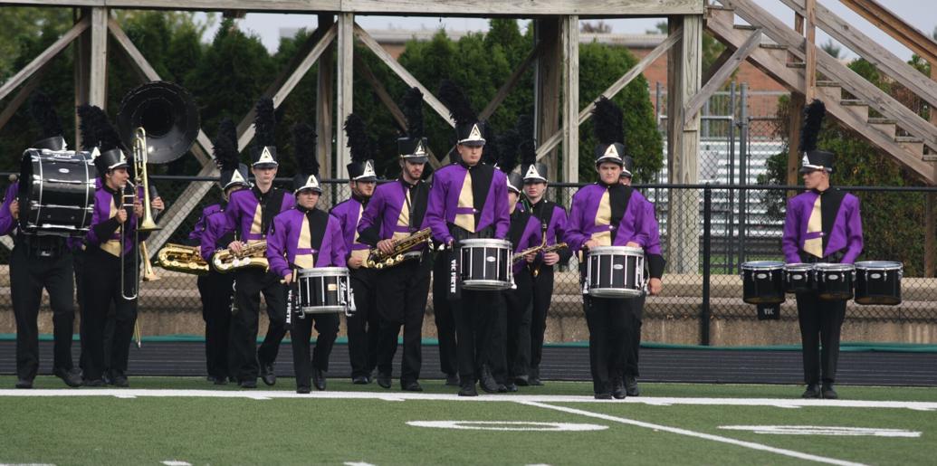 Photos: El Paso-Gridley marching band performs at 2023 Maple Leaf Classic